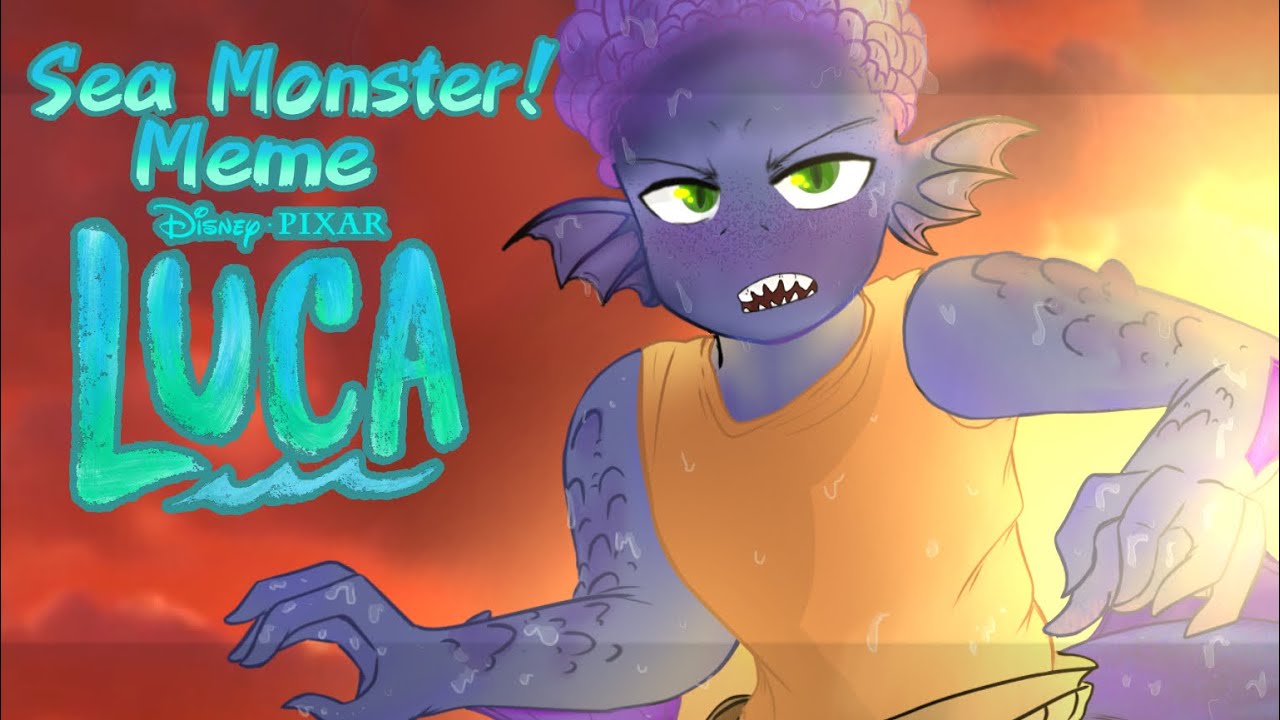 Sea Monster! Meme // Disney Pixar’s Luca - YouTube