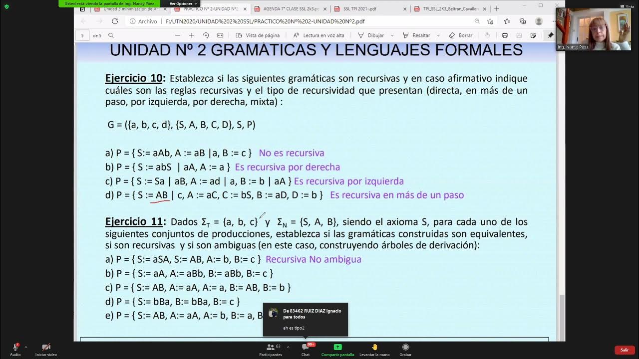 Sintaxis y Semántica de Lenguajes (SSL) - Práctico | 2021-05-05 (Parte ...
