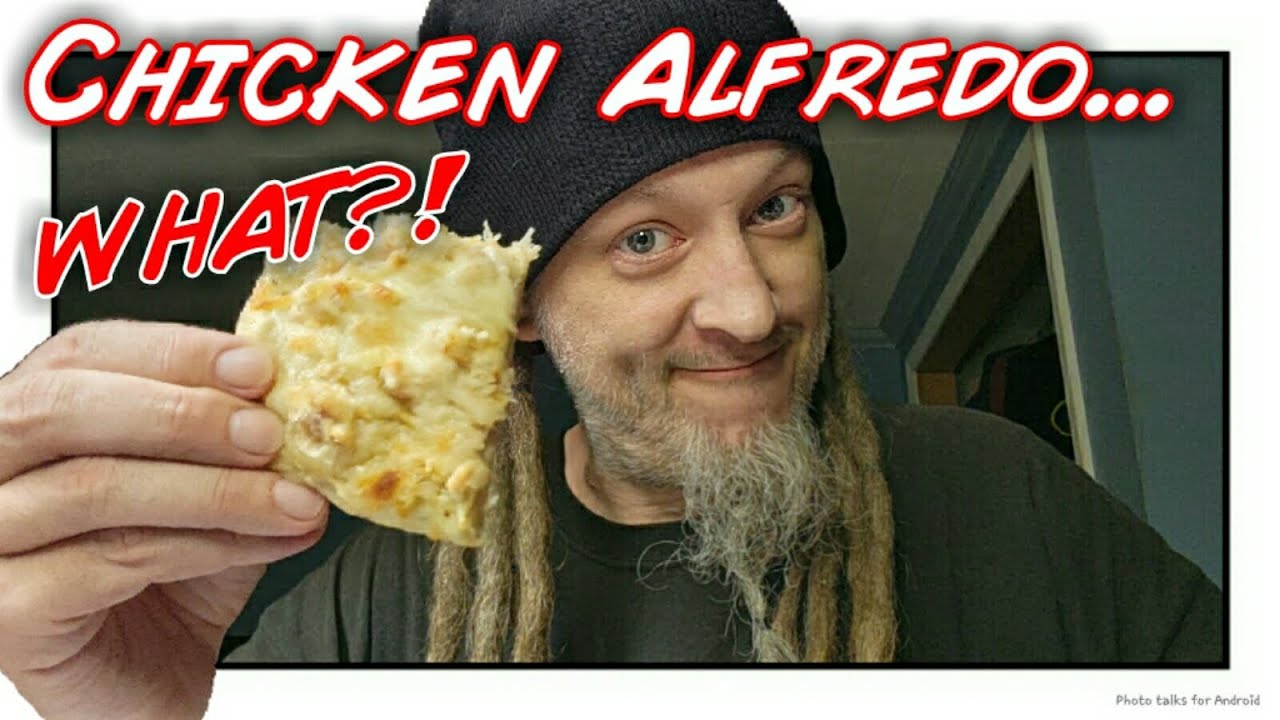 Scrubbalo Meals Season 3 Episode 1: Chicken Alfredo Pizza dough bread ...