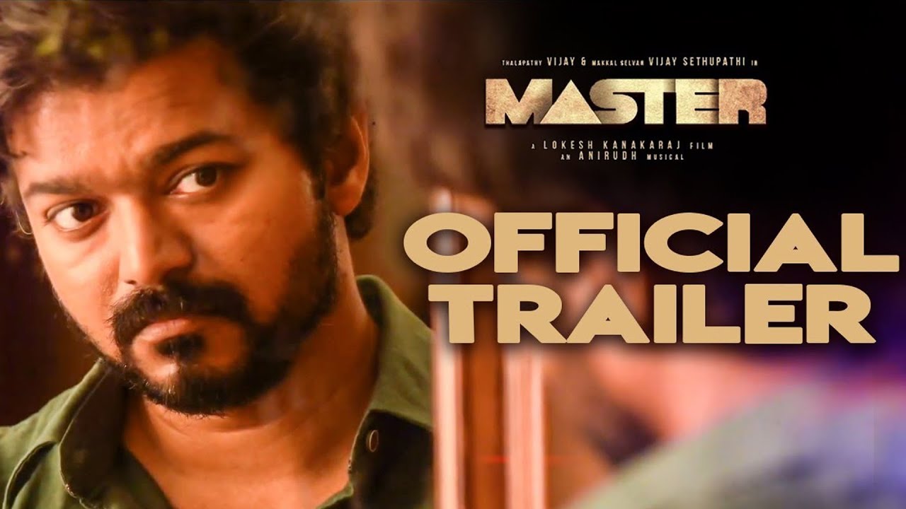 Master Official Trailer | Vijay | Lokesh Kanagaraj | #Nettv4u - YouTube