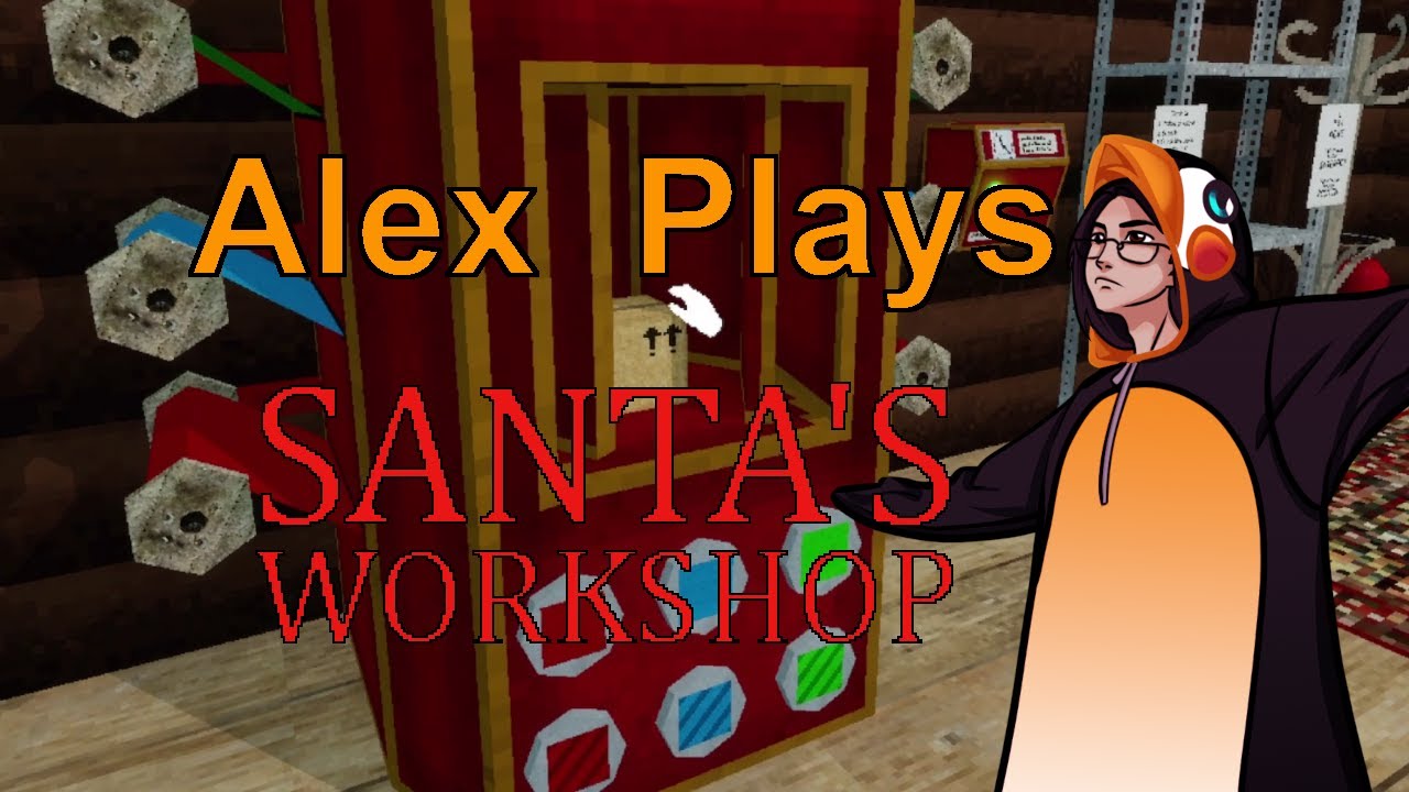 Preparing Presents For Santa - Santa's Workshop - Alex Plays - YouTube