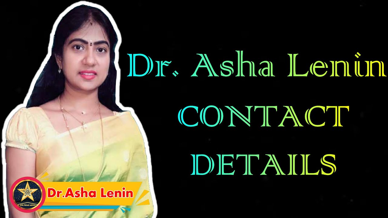 Asha Lenin Contact Number | Asha Lenin Contact Details | #AshaLenin - YouTube