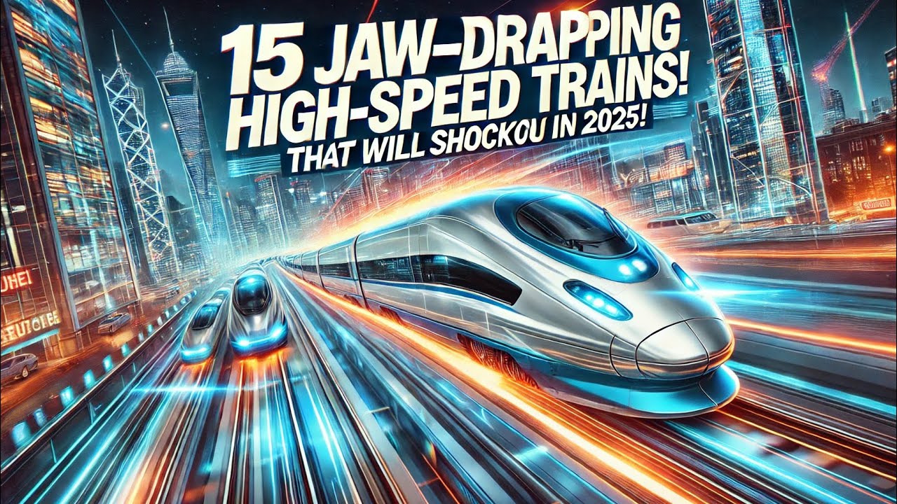 15 Jaw-Dropping High-Speed Trains That Will Shock You in 2025 - YouTube