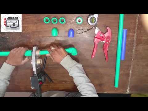 How to joint PPR Pipe welding demo Patras Gill - YouTube