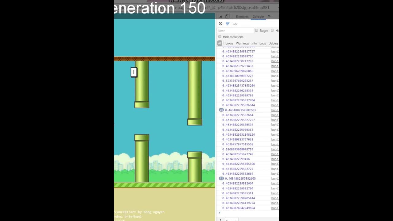 Neural Network Plays Flappy Bird - YouTube