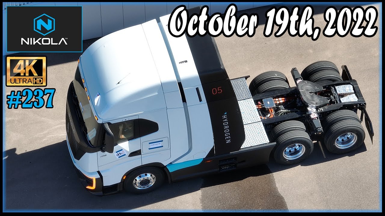 Nikola Semi Factory Construction Site October 19th, 2022 | Drone ...