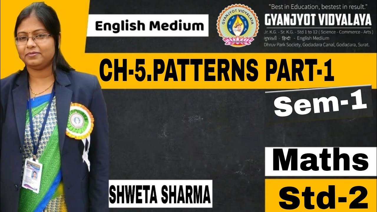 Std-2/Maths/Ch-5. Patterns (Part-1) - YouTube