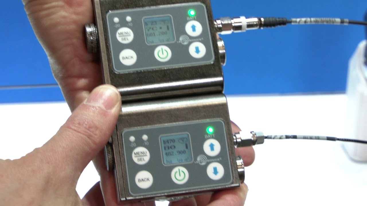 Lectrosonics SM Wideband Transmitters - Newsshooter at NAB 2018 - YouTube