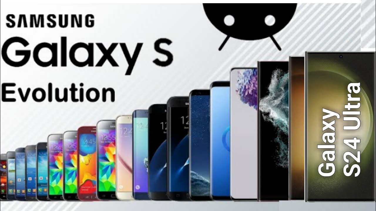 Evolution of Samsung Galaxy S Series (S1-S24) #republictechplatfrom ...