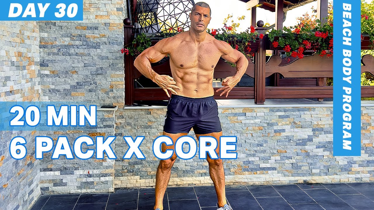 Day 30: TRY THIS 20 Minute Abs Workout for Defined 6-Pack Abs & Strong ...