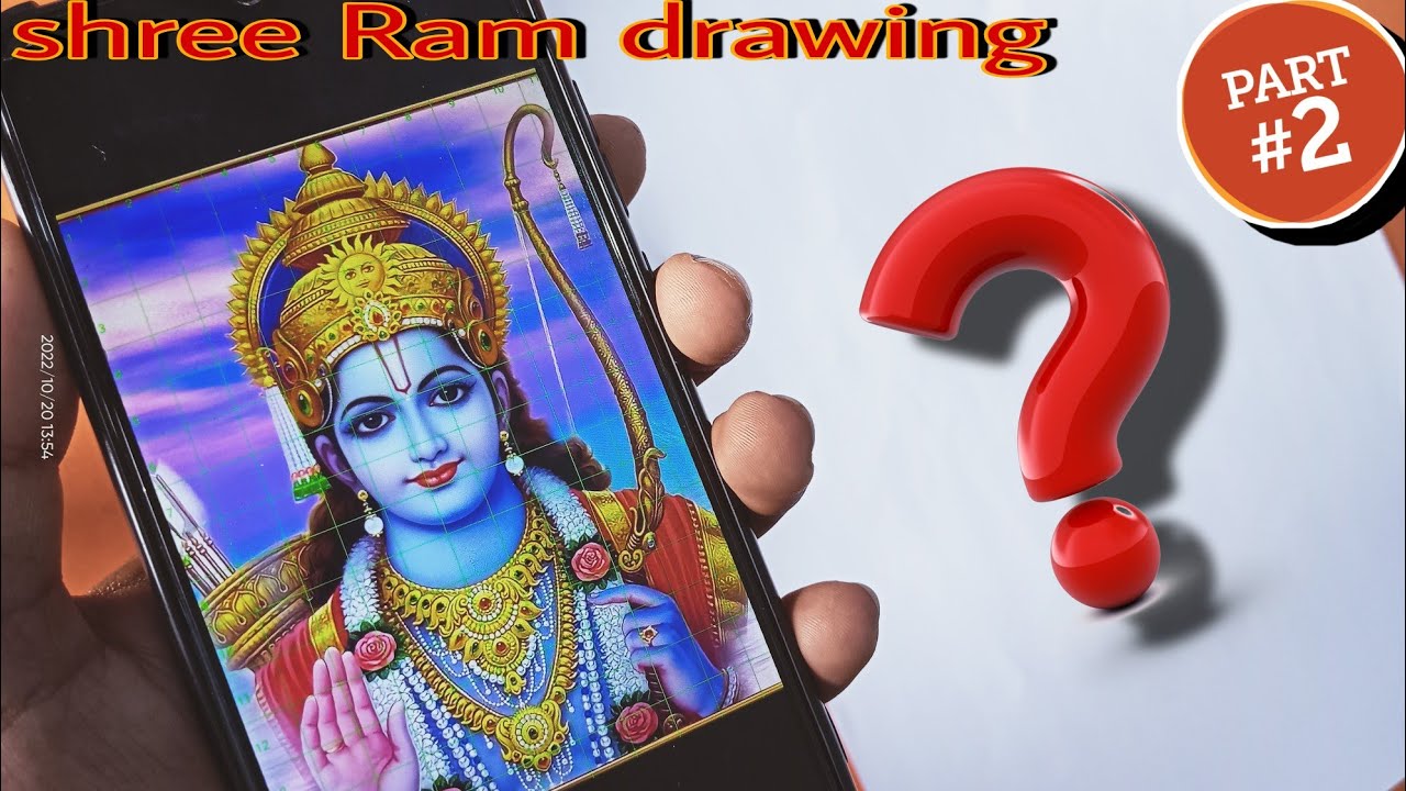 Doms colour pencil shree Ram drawing | shree Ram face drawing | Diwali ...