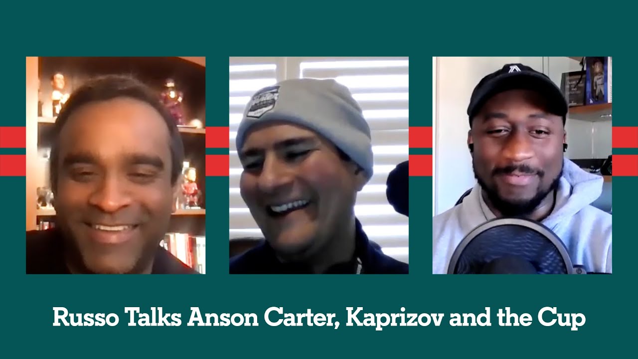 Michael Russo on Anson Carter, Kirill Kaprizov, the Wild’s Cup Odds ...
