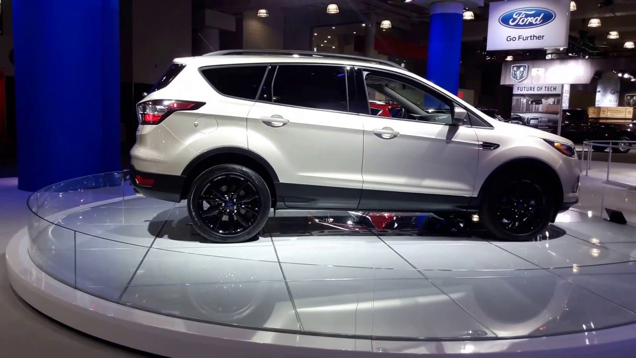 2017 Ford Escape SE Exterior Walkaround - 2016 New York Auto Show - YouTube