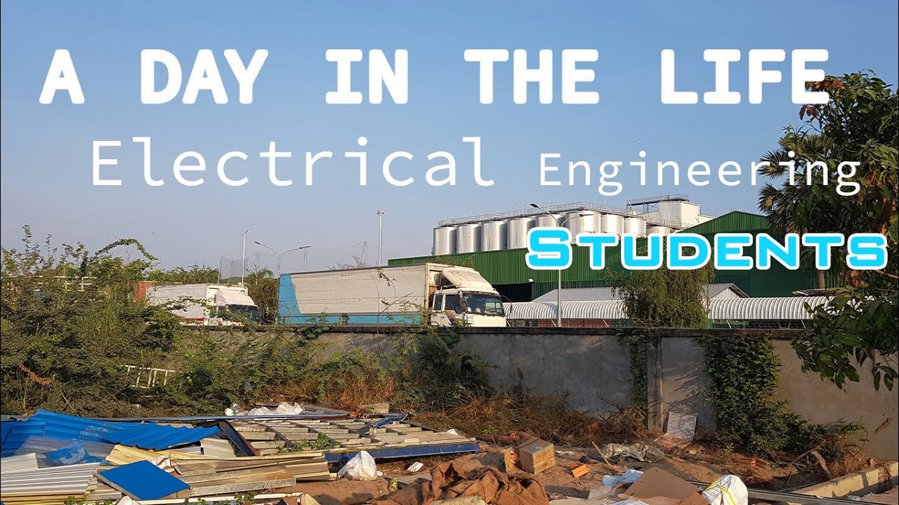 A DAY IN THE LIFE Electrical Engineering Students | Work & Study - YouTube