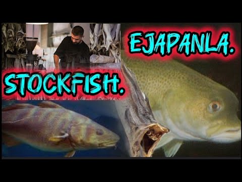 STOCK FISH, COD FISH NORWAY (EJAPANLA OR OKPOROKO ) NIGERIA. ITS ORIGIN ...
