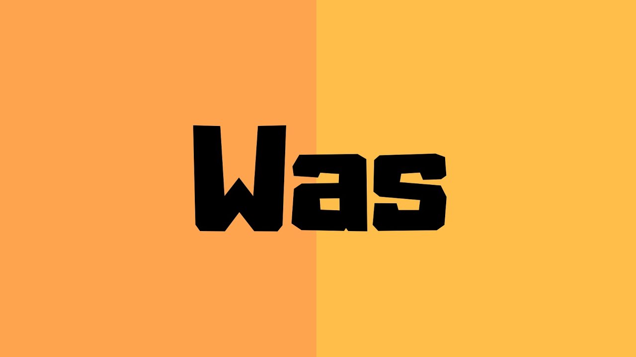 How to pronounce was? was pronunciation - YouTube