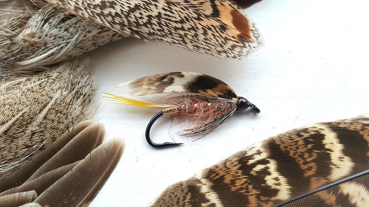Fly tying - March Brown ( Part 1 ) - YouTube
