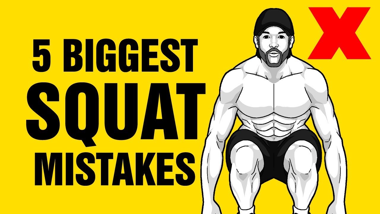 5 Most Common Squat Mistakes And How To Fix Them Instantly