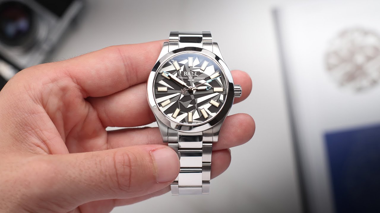 The Watch Inspired by WW1 Camo: Ball Engineer II Dazzle - YouTube