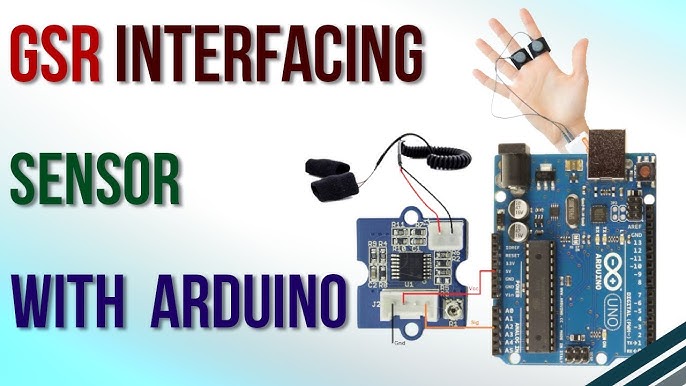 Gsr Sensor Interfacing With Arduino Gsr Arduino Project 52 Off