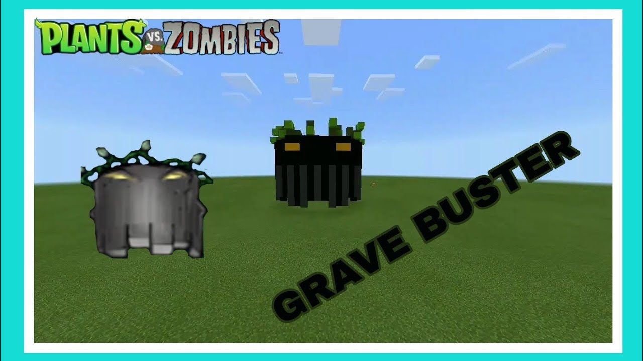 cara buat GRAVE BUSTER (PVZ) - YouTube