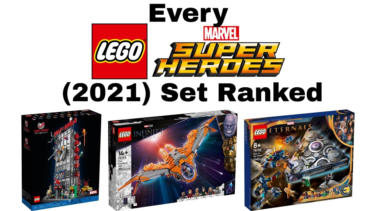 Every LEGO Marvel Super Heroes (2021) Set Ranked - YouTube