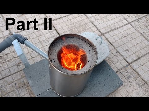 How To Make a Small Metal Furnace ( Foundry / Smelter ) - Part II - YouTube
