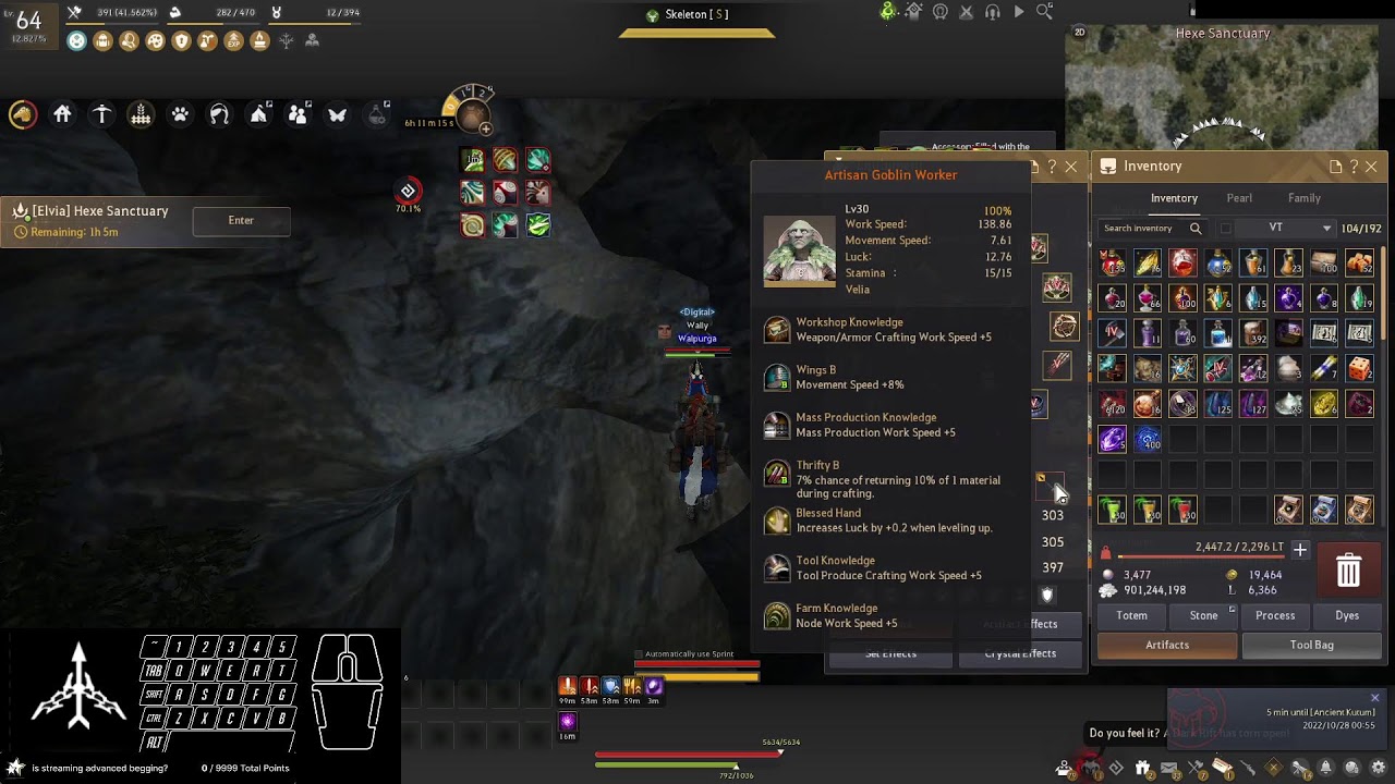 BDO Ranger Grind Vods - 10/27 Hexe Sanctuary Succession Yellow, no ...
