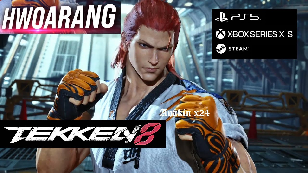 Hwoarang Gameplay Trailer Tekken 8 4k Ps5 Xbox Steam 2023 2024 Youtube