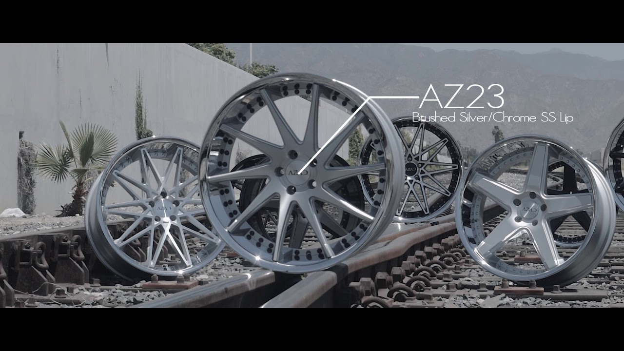 Azad Wheels | Lip Series Introduction | AZ41 AZ23 AZ008 - YouTube
