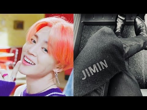 BTS Jimin, a loving idol, receiving love and gifts from people in where he goes to!