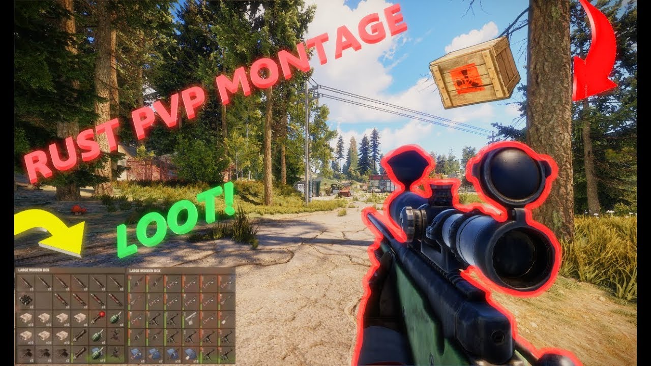 Rust pvp montage! (my first video) - YouTube