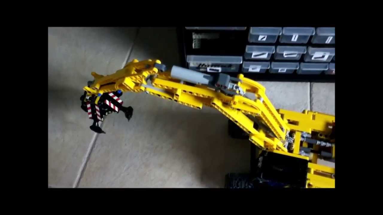 Lego Demostration: Lego Technic Excavator - YouTube