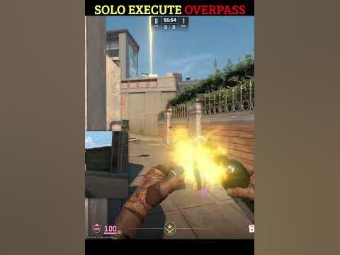 SOLO EXECUTE (Overpass) #shorts #cs2 - YouTube