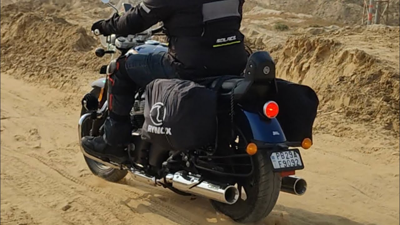 Royal Enfield Super meteor 650 after market RHINO RACING EXHAUST Sound ...