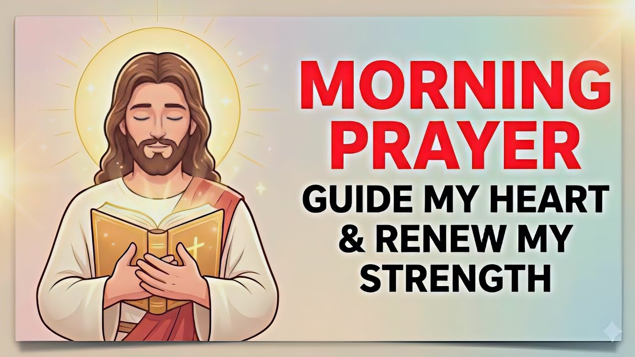 LORD, Guide My Heart & Renew My Strength Today | Powerful Morning ...