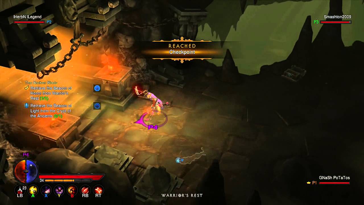 Diablo 3 Demon hunter Gameplay walkthru (Part 13) Xbox 360 - YouTube