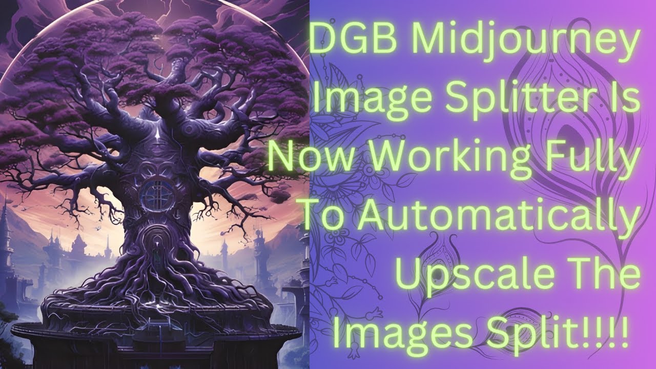 DGB Free Upscaler Midjourney Image Splitter Now Automatically Upscales ...
