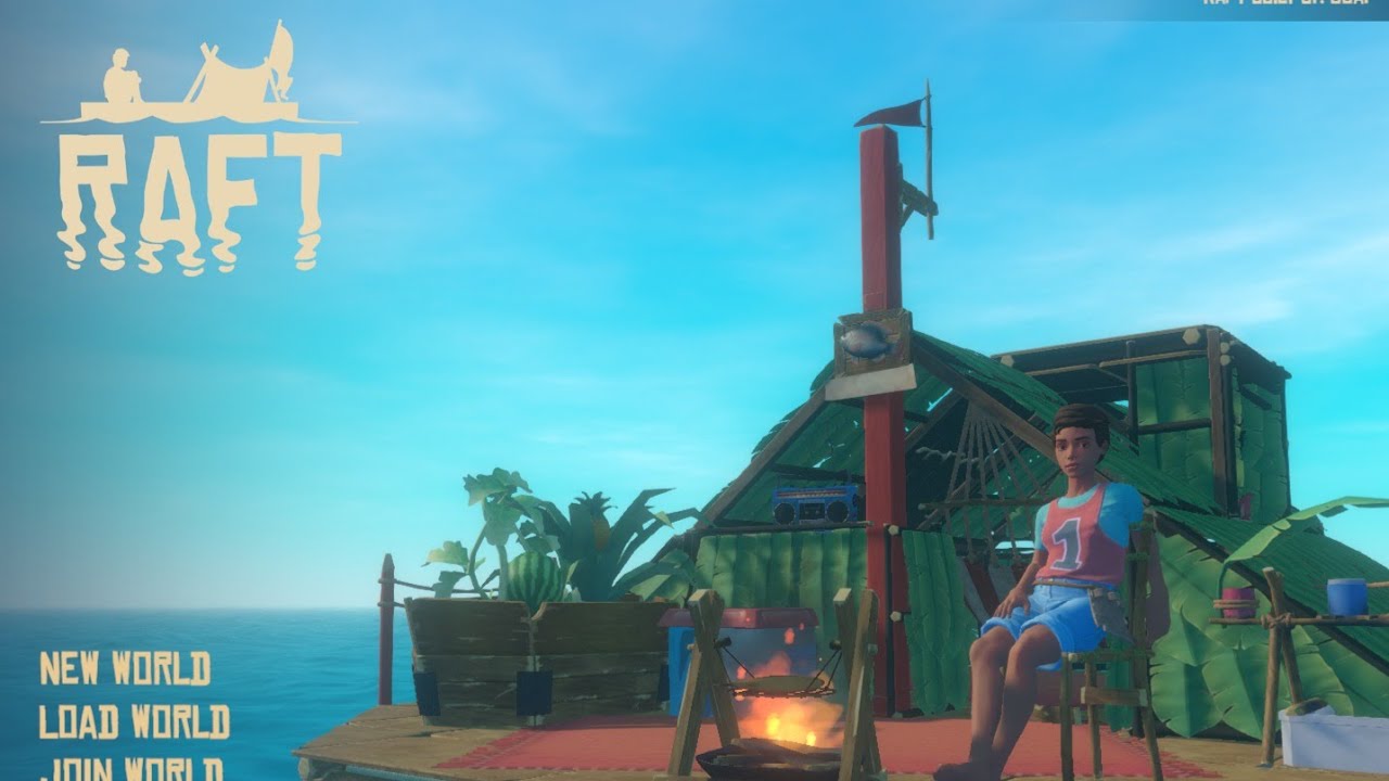 A new Start on The Open Seas (raft playthrough) - YouTube