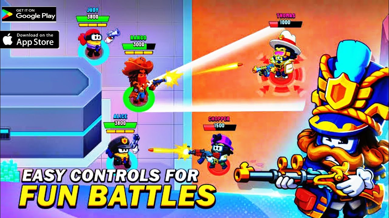 Battle stars 4v4 multiplayer gameplay walkthrough part 2 | battle stars ...