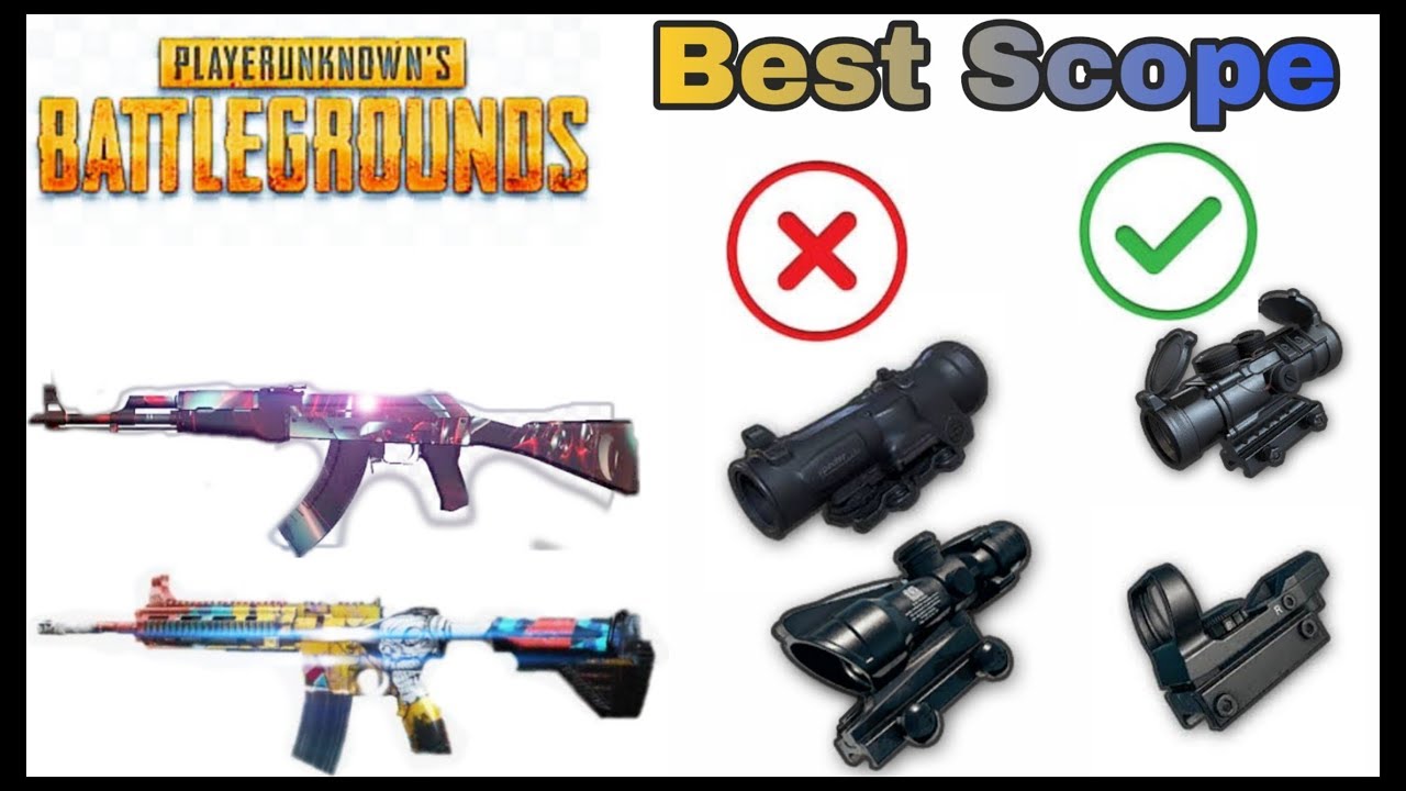 Pubg Mobile Best Scope For AKM & M416 Zero Recoil 2020 - YouTube