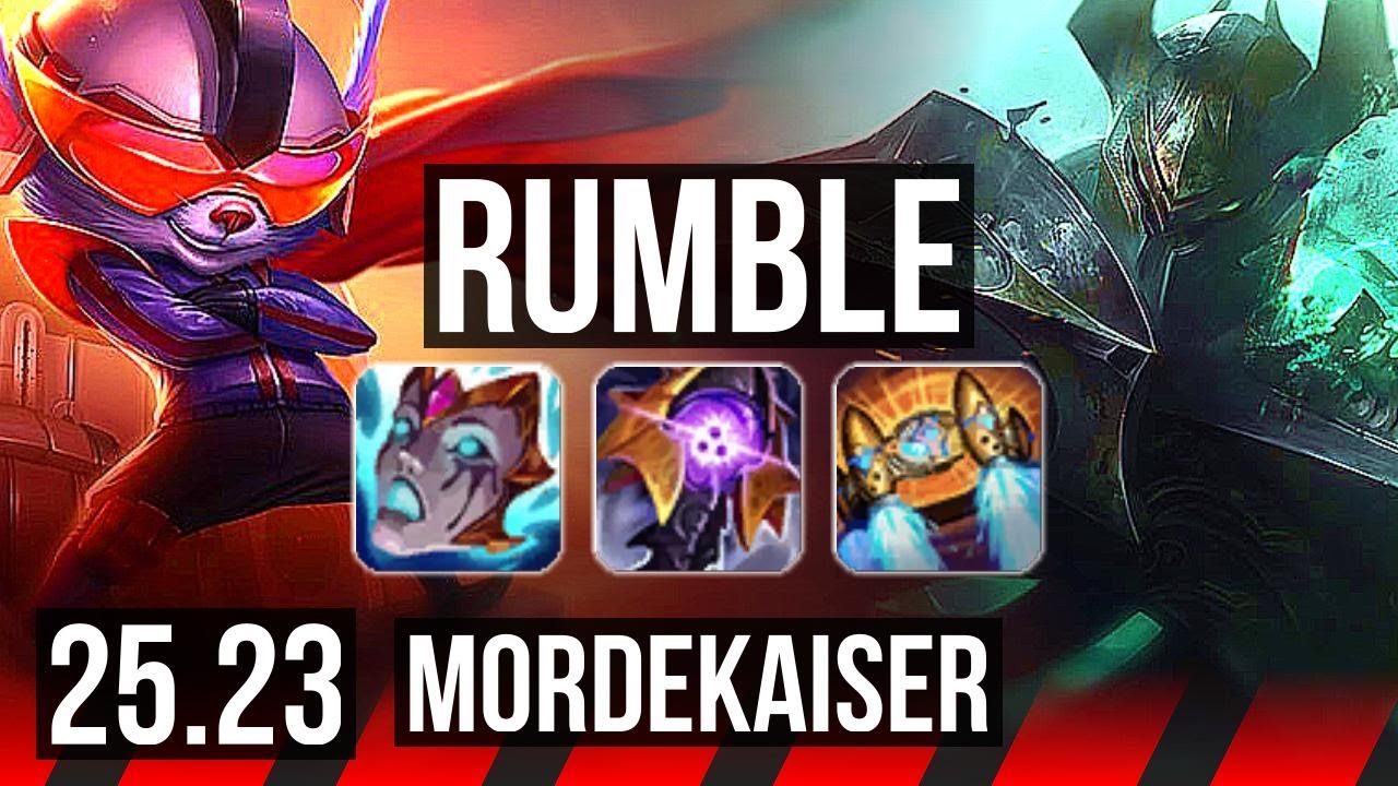 RUMBLE vs MORDEKAISER (TOP) | Comeback, 9/2/13, 6 solo kills | KR ...