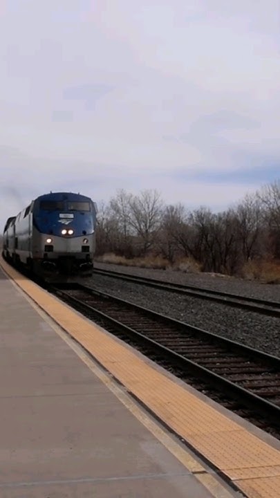 Amtrak P42DC 201 with an EMD bell - YouTube