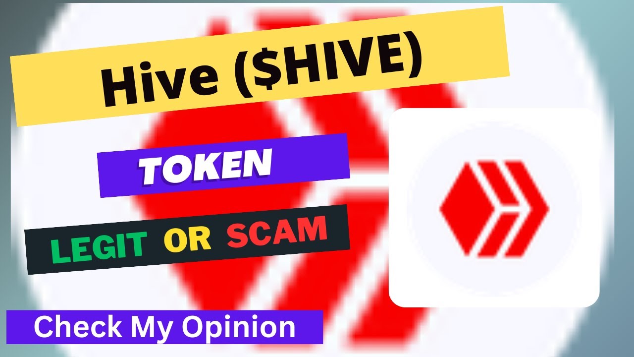 Hive (HIVE) Token is a Legit or Scam | Is HIVE token Legit or Scam ...
