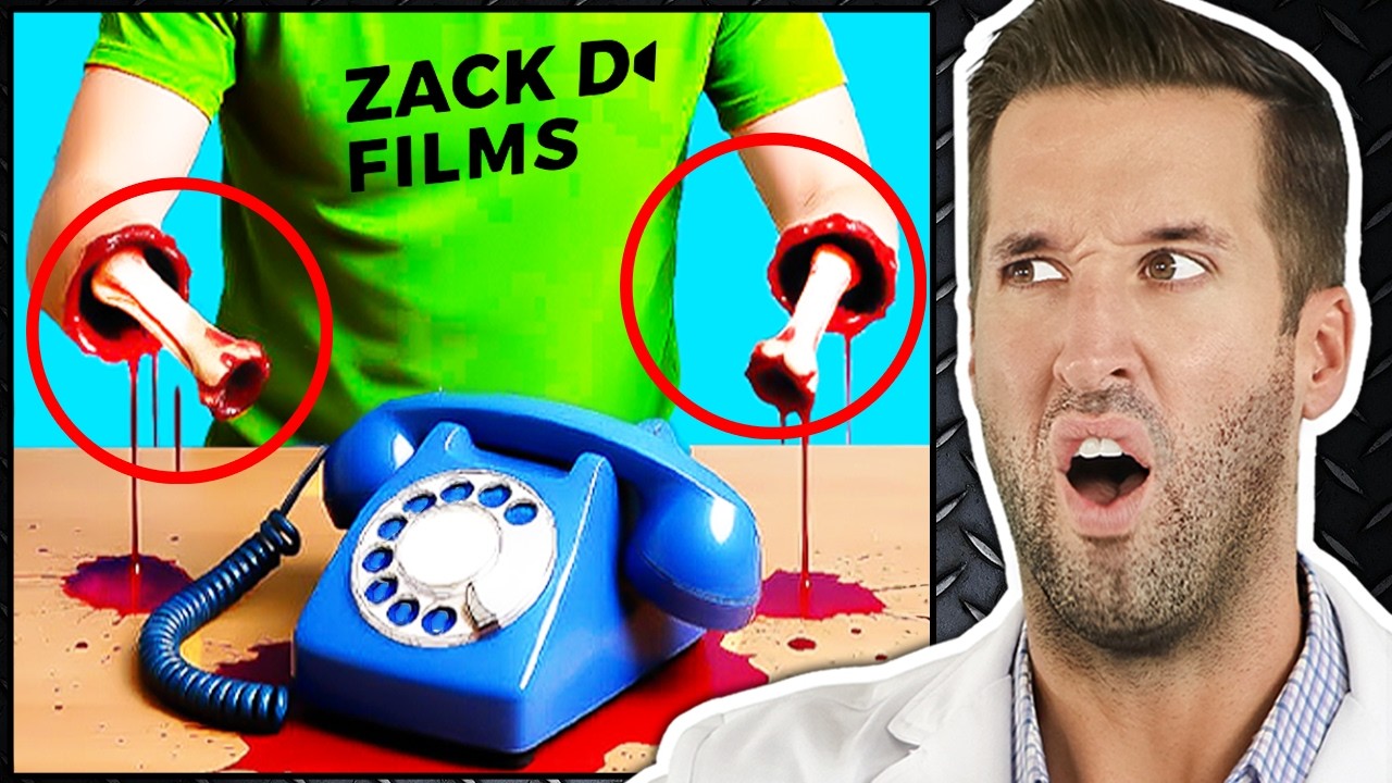 ER Doctor REACTS to Craziest Zack D. Films Animations #3 - YouTube