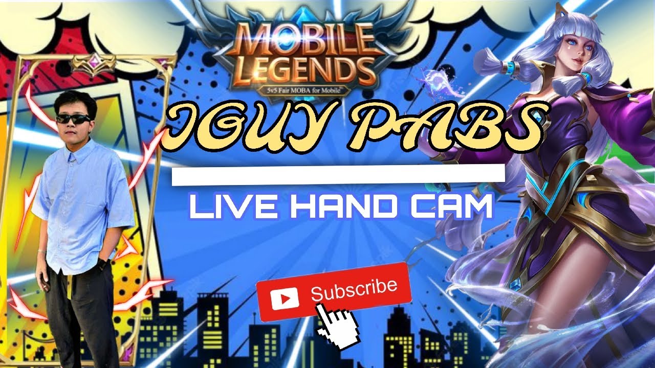 🛑 MOBILE LEGENDS HAND CAM OPEN MABAR || DAY 1 - YouTube