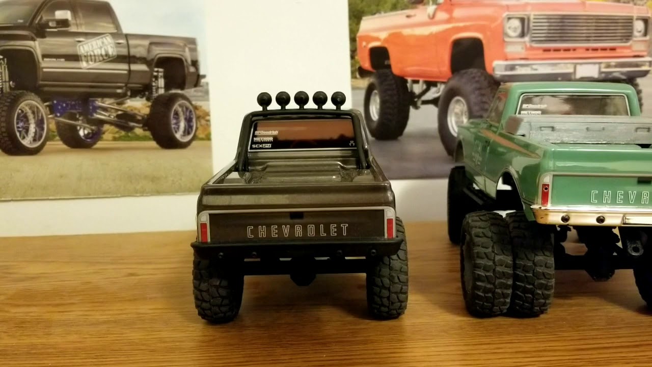 Axial scx24 dually +upgrades/suspension mods! - YouTube