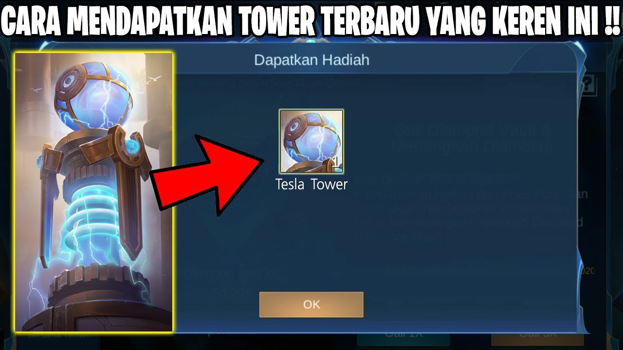 TESLA TOWER !! TURRET TERBARU MLBB, BEGINI CARA MENDAPATKANNYA ...