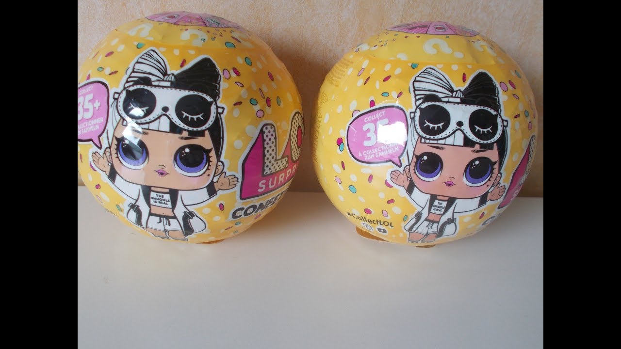 LOL Surprise doll opening 58: Confetti pop wave 2 - YouTube