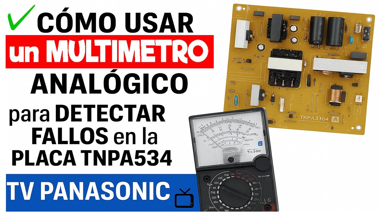 Aprende A Usar El Multímetro Analogico Desde Cero Tutorial Completo Youtube